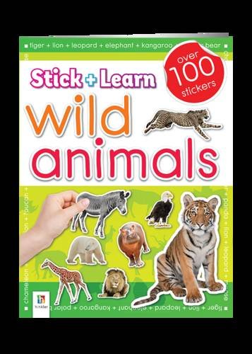 Wild Animals Sticker Book | Amazon.com.br