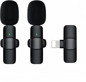 Amazon.com: Rillpac K9 Professional Wireless Lavalier Lapel Microphone ...