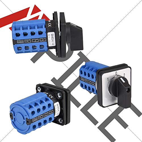 Snapklik.com : Changeover Selector Switch 20A 3 Position 16 Terminals ...