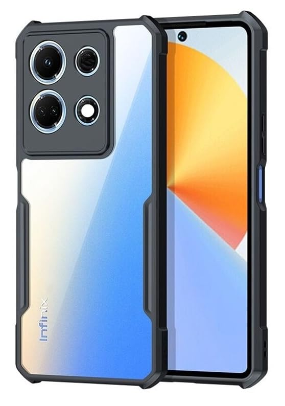 SPAZY CASE® Infinix GT10 Pro Back Cover | Transparent Crystal Clear ...