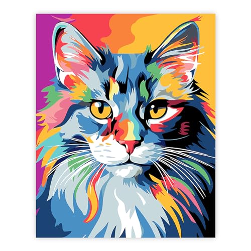 Cómo pintar una cara de gato paso a paso: una guía para principiantes ...