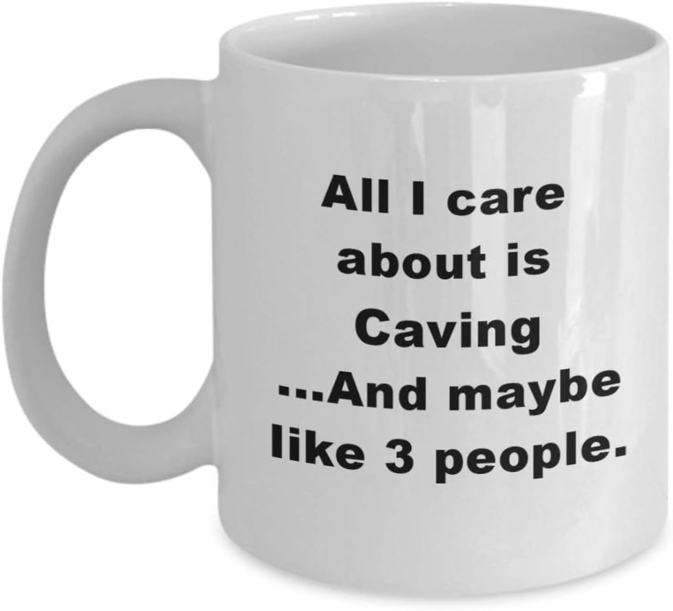 Amazon.com: Amorfos Caving Mug - Gifts For Caver, Perfect Caving ...