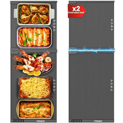 Forge AY Extra Large Electric Food Warming Tray Review: The Game ...