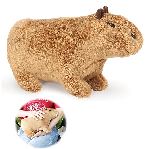 Cutogain 30cm Simulation Capybara Plush Toy, Cute Animal Capybara Guinea Pig Dolls, Realistic ...