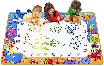 TEMSON Water Doodle Mat for Kids - Large Aqua Doodle Mats, Mess Free ...