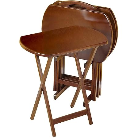 Amazon.com: Winsome Wood TV Tray Set : Home & Kitchen