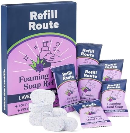 Amazon.com : Swiffen 25 Count Foaming Hand Soap Tablet Refills Variety ...