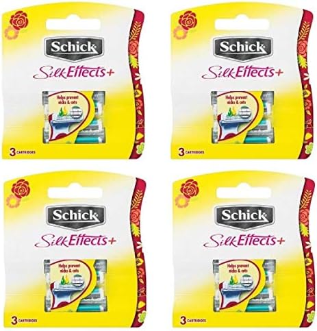 Amazon.com: Schick Silk Effects Plus Razor Refill, 5-Count (Pack of 2 ...