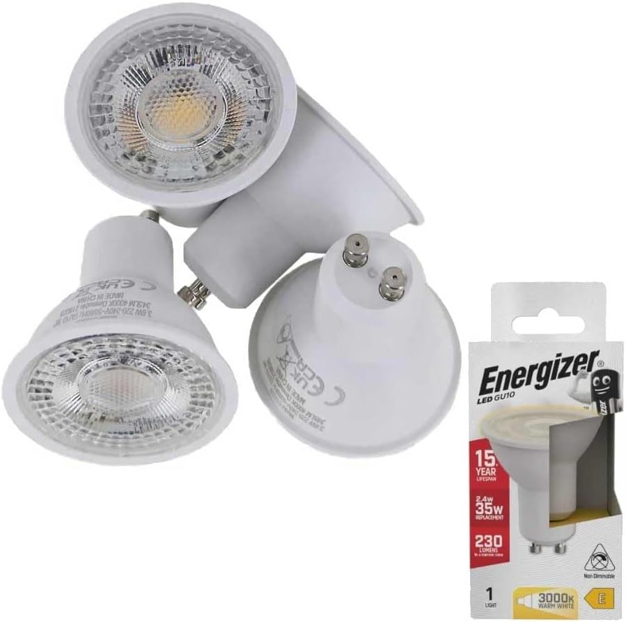 Inspired Essentials LED GU10 Spotlight Bulb 2.4W (35W Replacement ...