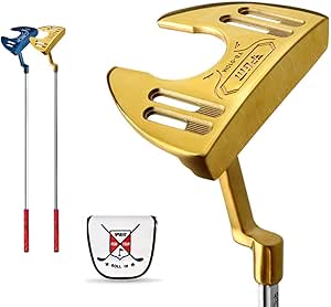 Amazon.com : Mallet Putter with Steel Shaft for Men Women Golf Club ...