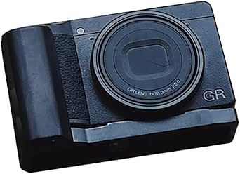 Amazon.co.jp: [恵\イーサン] Ricoh GR III GR IIIX GR3X 専用 ハンドグリップメタル 檀木材 木製ハンドル付き カメラケージ ハンドメイド ボディケース ...