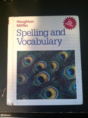 Amazon.com: Houghton Mifflin Spelling and Vocabulary: Level 8: ...