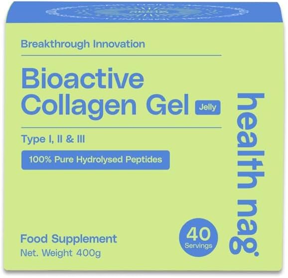 health nag Bioactive Collagen Gel (Jelly), Green Apple Flavour, 100% ...