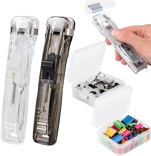 Botuk 102PCS Reusable Clam Clip Dispensers Portable 2 PCS Clam Clip ...