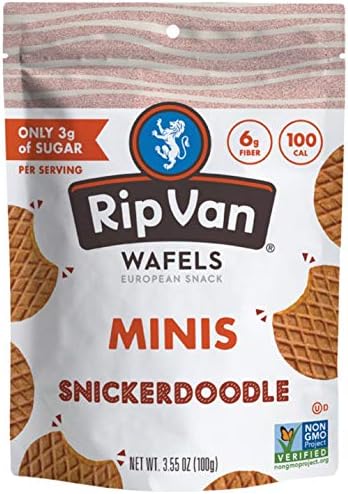 Amazon.com: Rip Van Mini Wafer Cookies - Healthy Snacks - Mini Keto ...