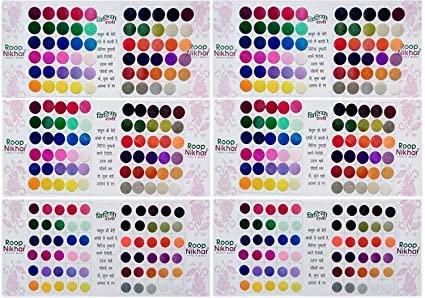 RELANTA™ Bindi world Roop Nikhar Regular Style Stickers, Plain Kumkum ...