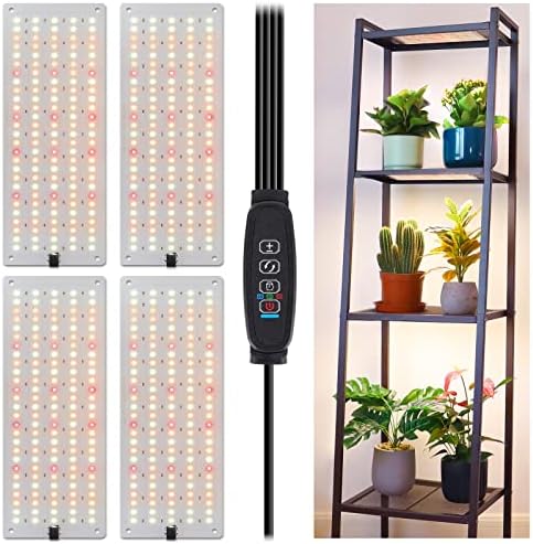 LBW Plant Grow Light, Full Spectrum Grow Light for Indoor Plants, LEDs ...