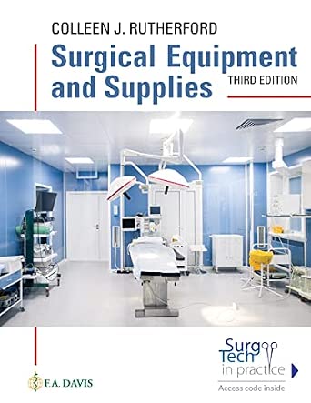 Surgical Equipment and Supplies: 9781719648417: Medicine & Health ...