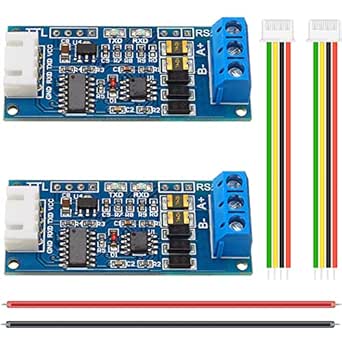 DAOKAI 2Pack TTL to RS485 Adapter Module Hardware Automatically Flow of ...