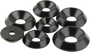 Amazon.com: Oikabio M3 M4 M5 M6 M8 M10 Washer Countersunk Conical Solid ...