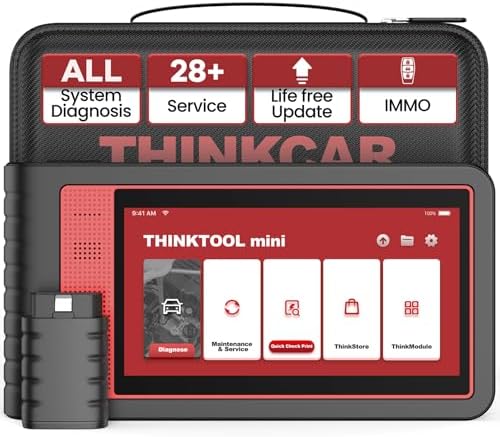 THINKCAR OBD2 Scanner, ThinkTool Mini All System Scan Tool with 28 ...