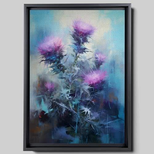 Amazon.com: Majestic Thistles, Scottish Thistle Art, A Stunning Tribute to Scotland's Natural ...