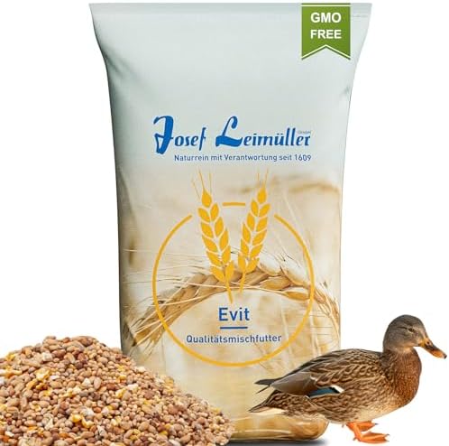 Leimüller Entenfutter Körner Premiumqualität 5 kg - Vogelfutter für ...