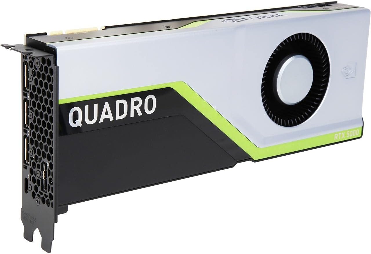 NVIDIA Quadro RTX 5000 16GB GDDR6 Professional Graphics Card – 3072 ...