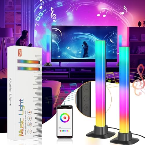 CANMEIJIA RGB Light Bars, LED Light Bars 2PCS 30CM 16 Million Colors ...