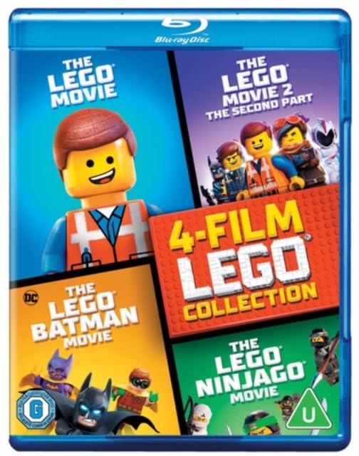 Amazon.com: Lego 4-Movie Collection [Blu-Ray, Region Free] : Movies & TV