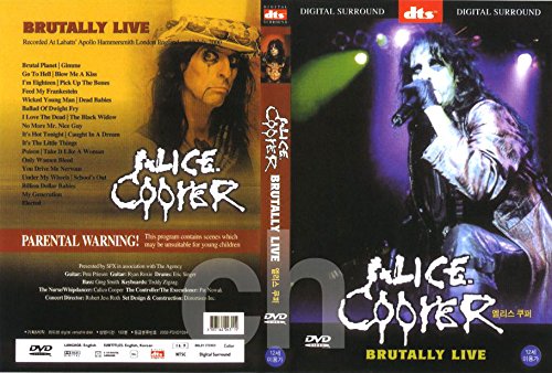 Amazon.com: Alice Cooper: Brutally Live (NTSC Imported for All Regions ...