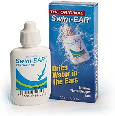 Amazon.com: Swim-Ear Ear-Water Drying Aid, 1 fl oz (29.57 ml : Health ...