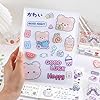 Amazon.com: 20 Sheets Cute Stickers for Kids Girls Kawaii Cartoon ...