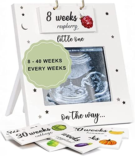 Amazon.com: Sonogram Picture Frame - Weekly Fruit and Vegs Pregnancy ...