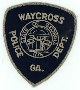 Amazon.com: Georgia Ga Waycross Police Nice Patch Sheriff 1 of 2 : Arts ...