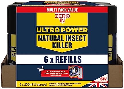 Zero In Ultra Power Natural Insect Killer Bomb - 150 ml One-Shot ...