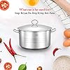 Amazon.com: Alpine Cuisine Stainless Steel Pot with Lid 3.6 Quart ...