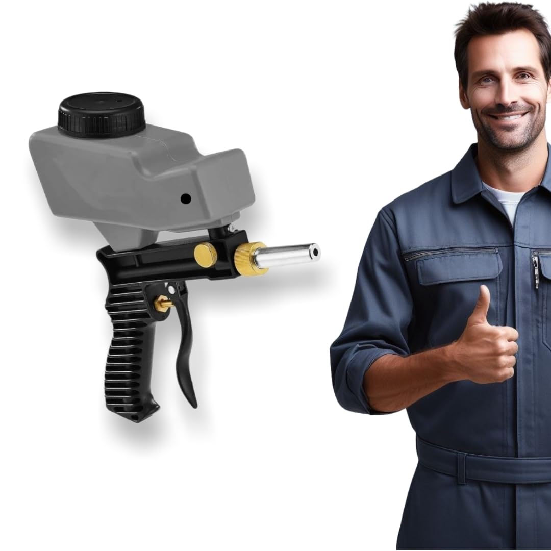 New!! 18 oz. Portable Sand Blaster Gun Kit - Removes Rust and Paint ...