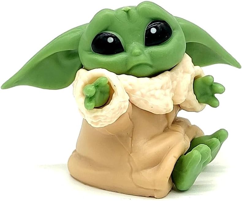 Buy Baby Yoda Mandalorian Toy (8 Inches, Multicolour) Online at Low ...