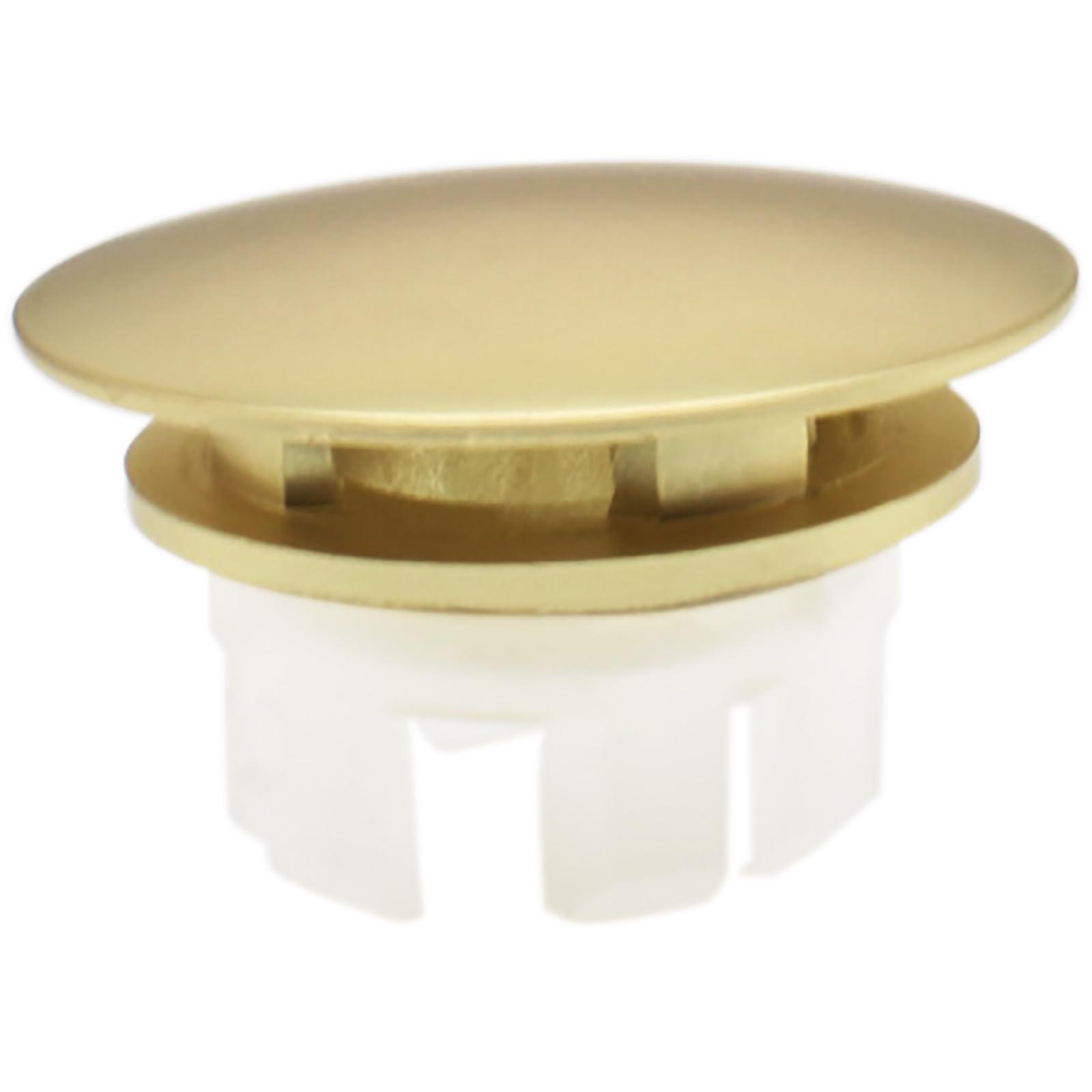 Amazon.com: LBTODH Sink Round Hole Cover Matte Gold Sink Overflow Cap ...