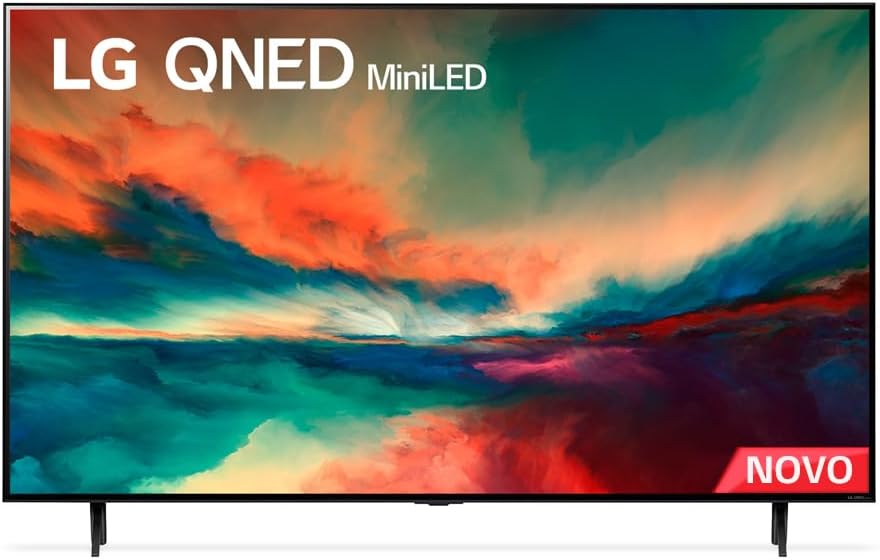 Smart TV 65" 4K LG 65QNED85 MiniLED Quantum Dot NanoCell 120Hz FreeSync ...