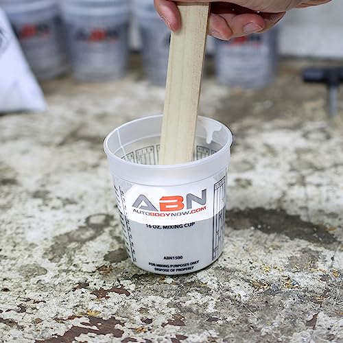 Snapklik.com : ABN Clear Plastic Mixing Cup 25-Pack 16oz Ounce / 473mL ...