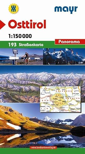 Amazon.co.jp: Mayr Strassenkarte Osttirol : 本