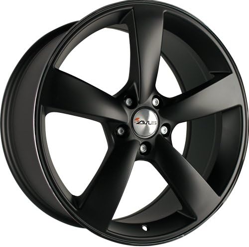 AVUS RACING - LLANTA ALUMINIO AF10 8x 18 5x 112 +30 66,45 MATT BLACK ...