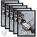 Amazon.com: OMAIGAR 12x18 Picture Frame Set of 5, Black Poster Frames ...