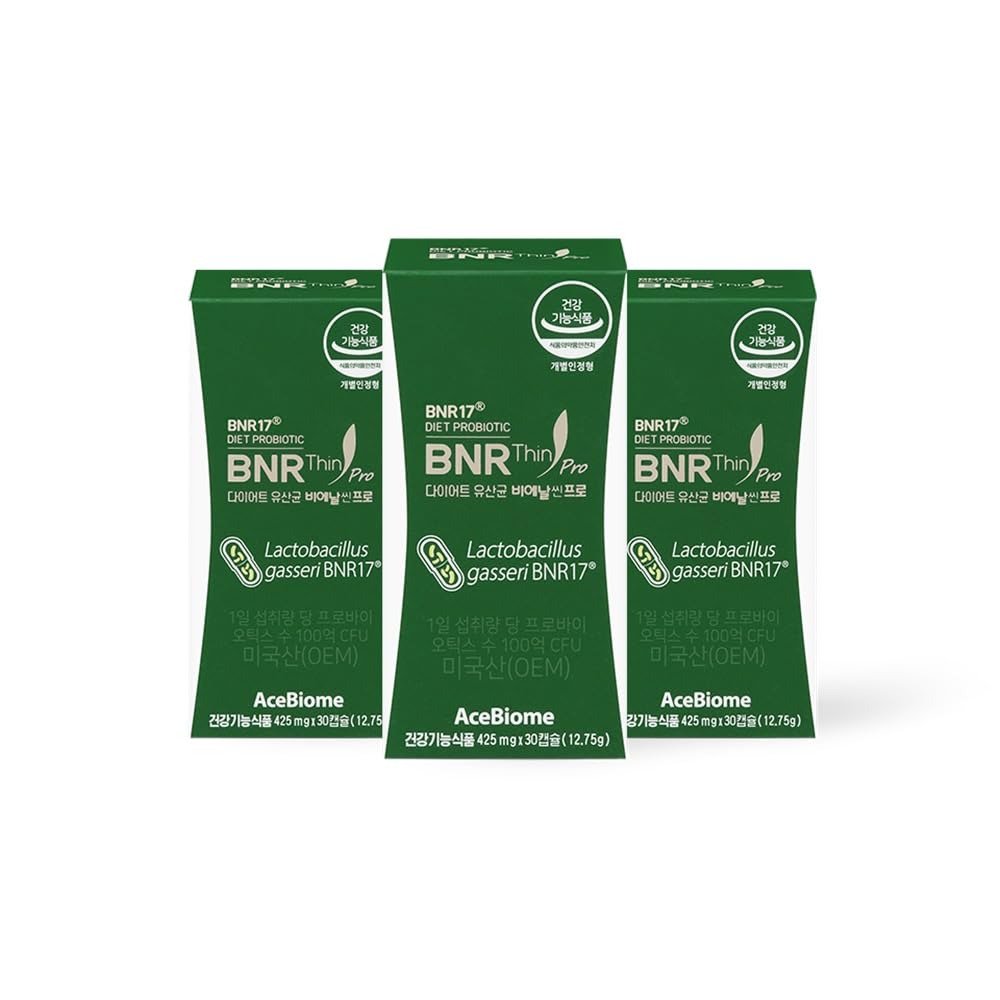 Amazon.com: AceBiome BNRThin Pro, Lactobacillus Gasseri BNR17, 10 ...