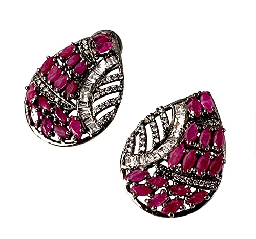 Amazon.com: Genuine Madagascar RUBY Natural Gemstones and AAA Cubic ...