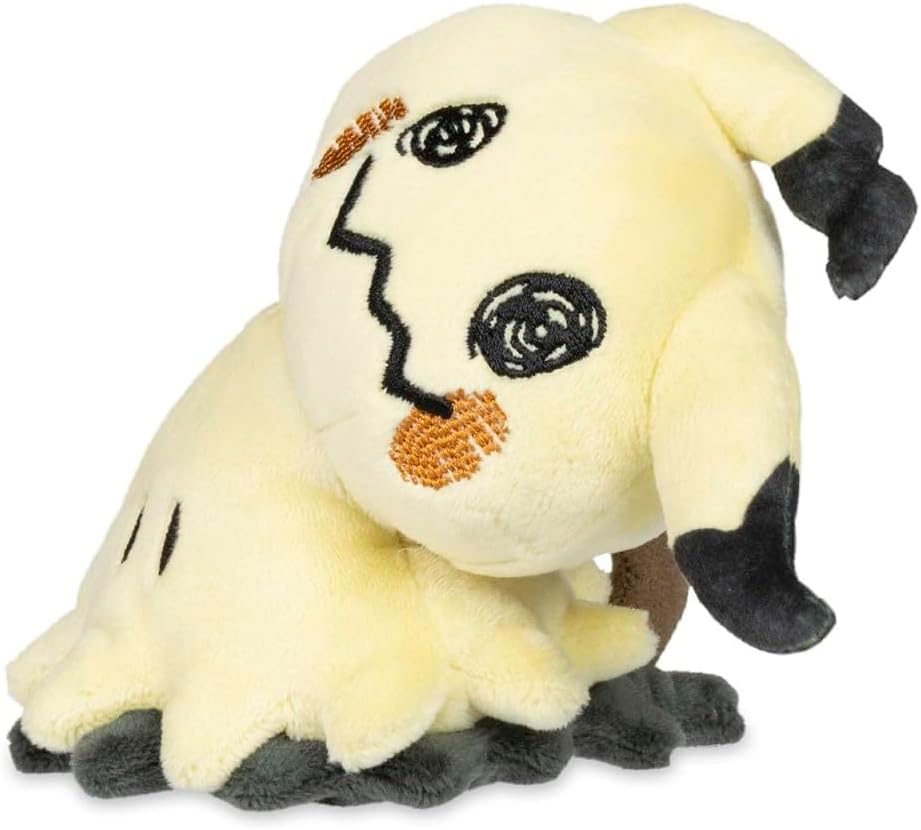 Amazon.com: Pokémon Center: Mimikyu (Busted Form) Sitting Cuties Plush ...