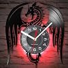 Amazon.com: Timethink 12 Inch Dragon LED Wall Clock with 7 Colors ...