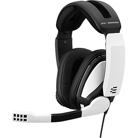 Amazon.com: EPOS I Sennheiser GSP 301 Gaming Headset with Noise-Cancelling Mic, Flip-to-Mute ...